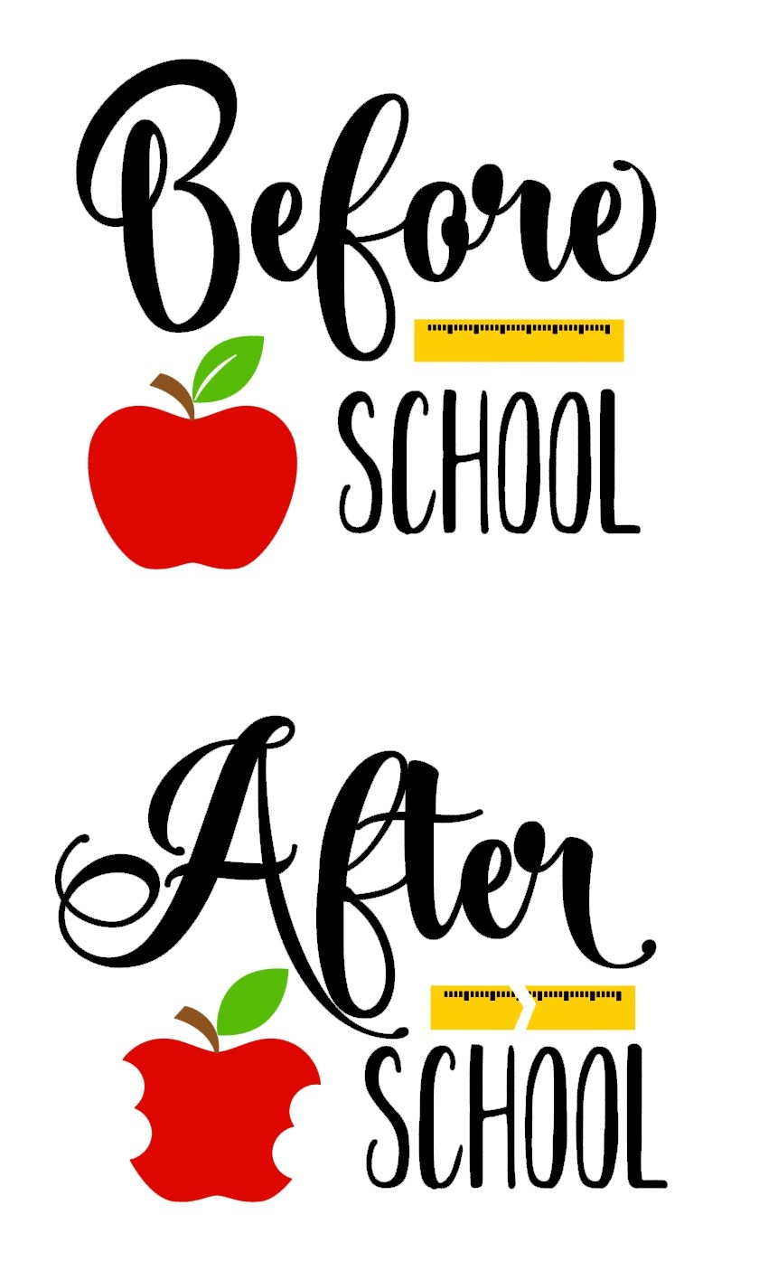 Before school _ After school - This Crafty Mom