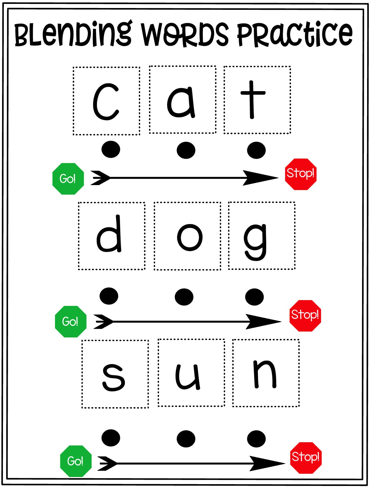 Blending Word Practice This Crafty Mom Blending Word Practice This Crafty Mom